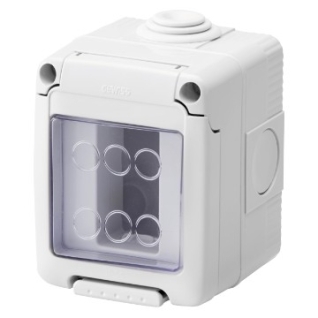 Ohišje s pokrovom 1M IP55 GW27041